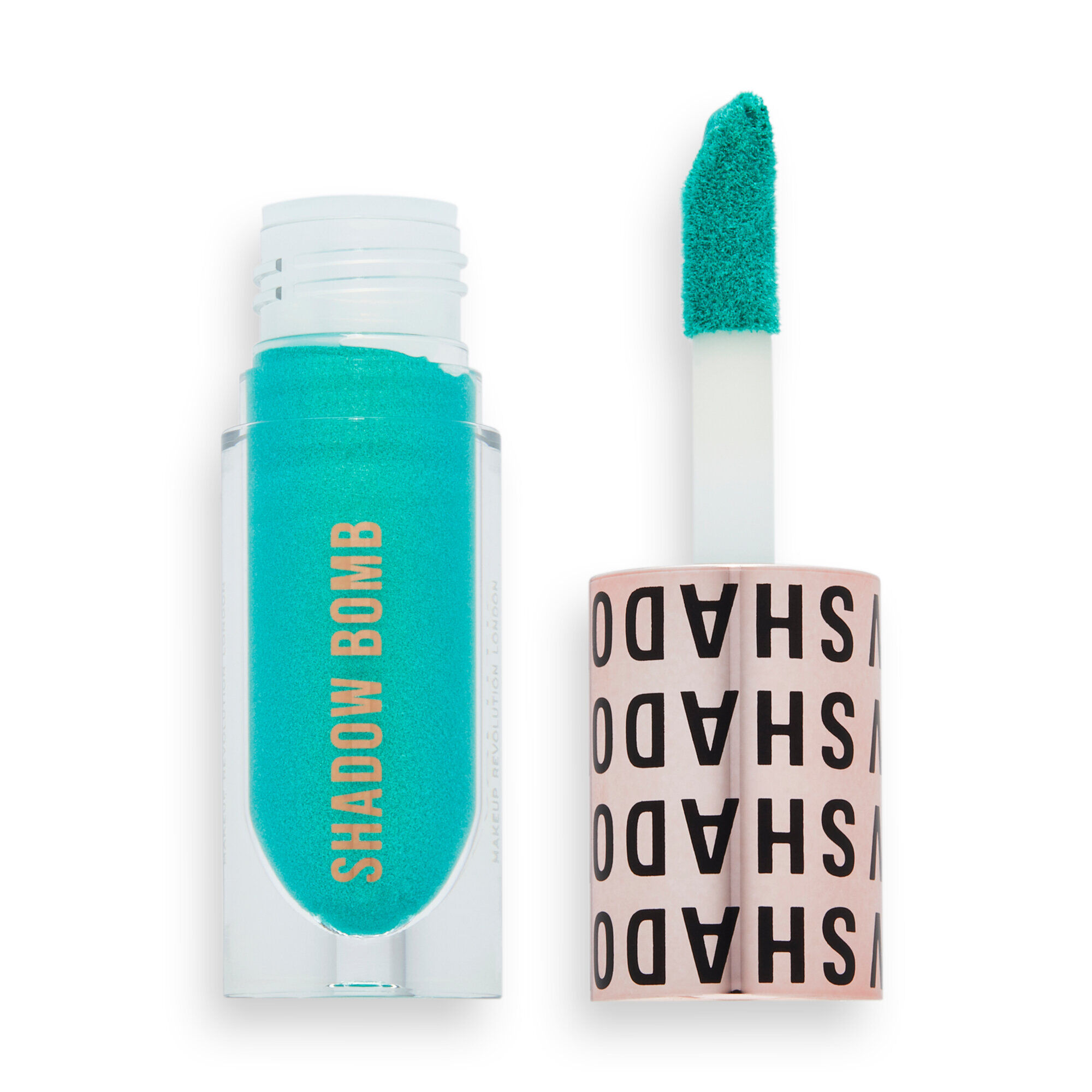 Makeup Revolution Shadow Bomb Cream Eyeshadow Obsessed Teal ...
