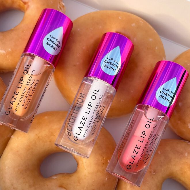 Makeup Revolution Glaze Lip Oil Lust Clear | Revolution Beauty