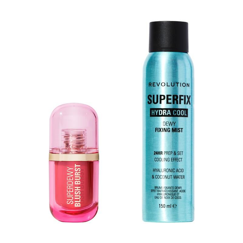 Revolution Superdewy Blush Burst & Cooling Mist Duo