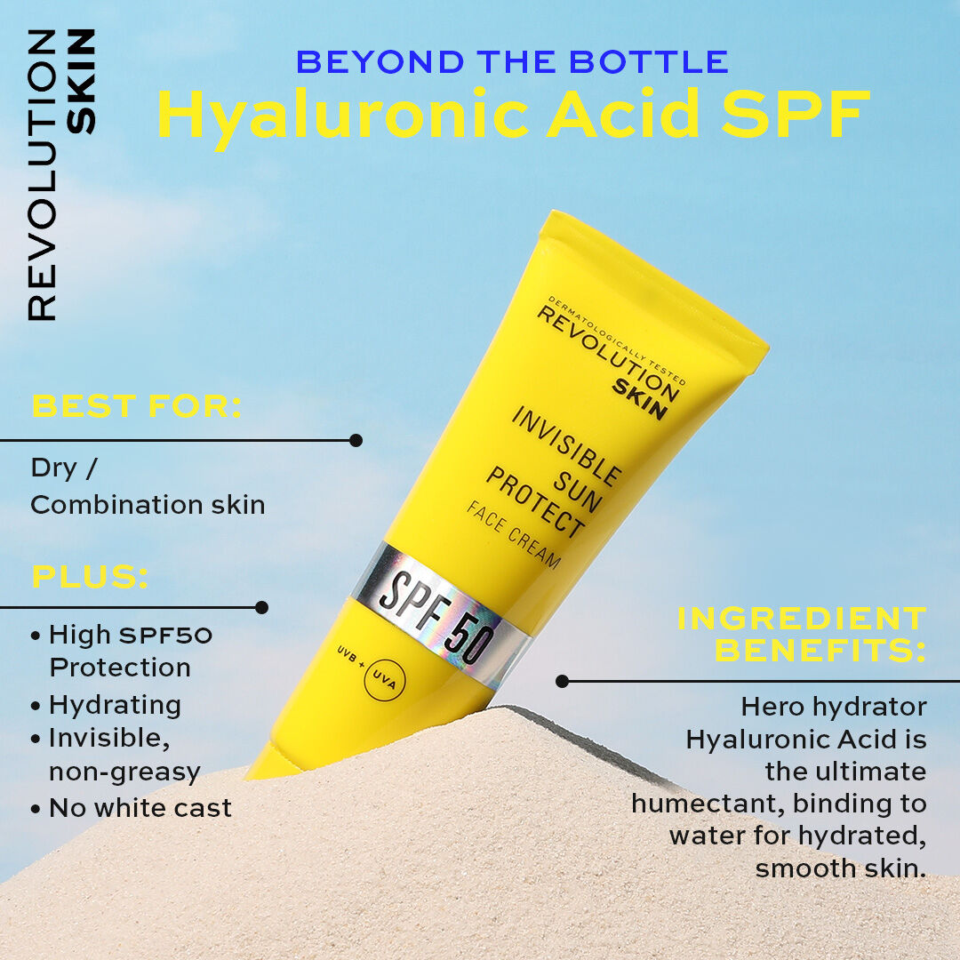 Revolution Skincare SPF 50 Invisible Protect Sunscreen | Revolution Beauty