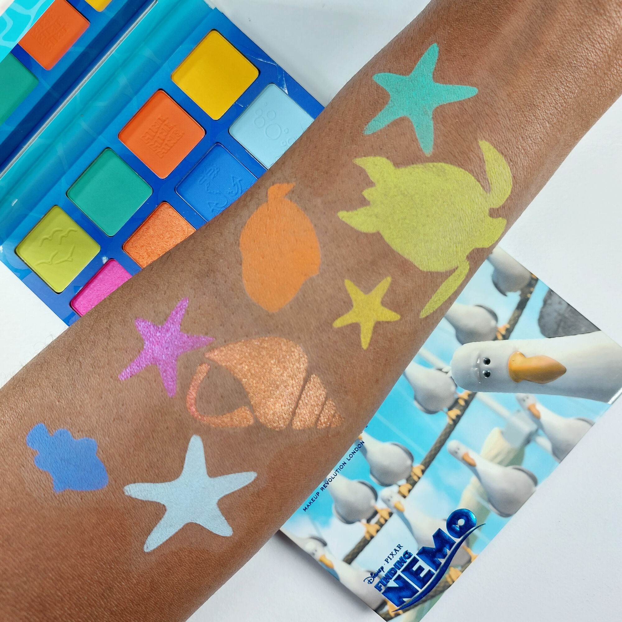 Disney Pixar's Finding Nemo and Revolution Mine Eyeshadow Palette ...