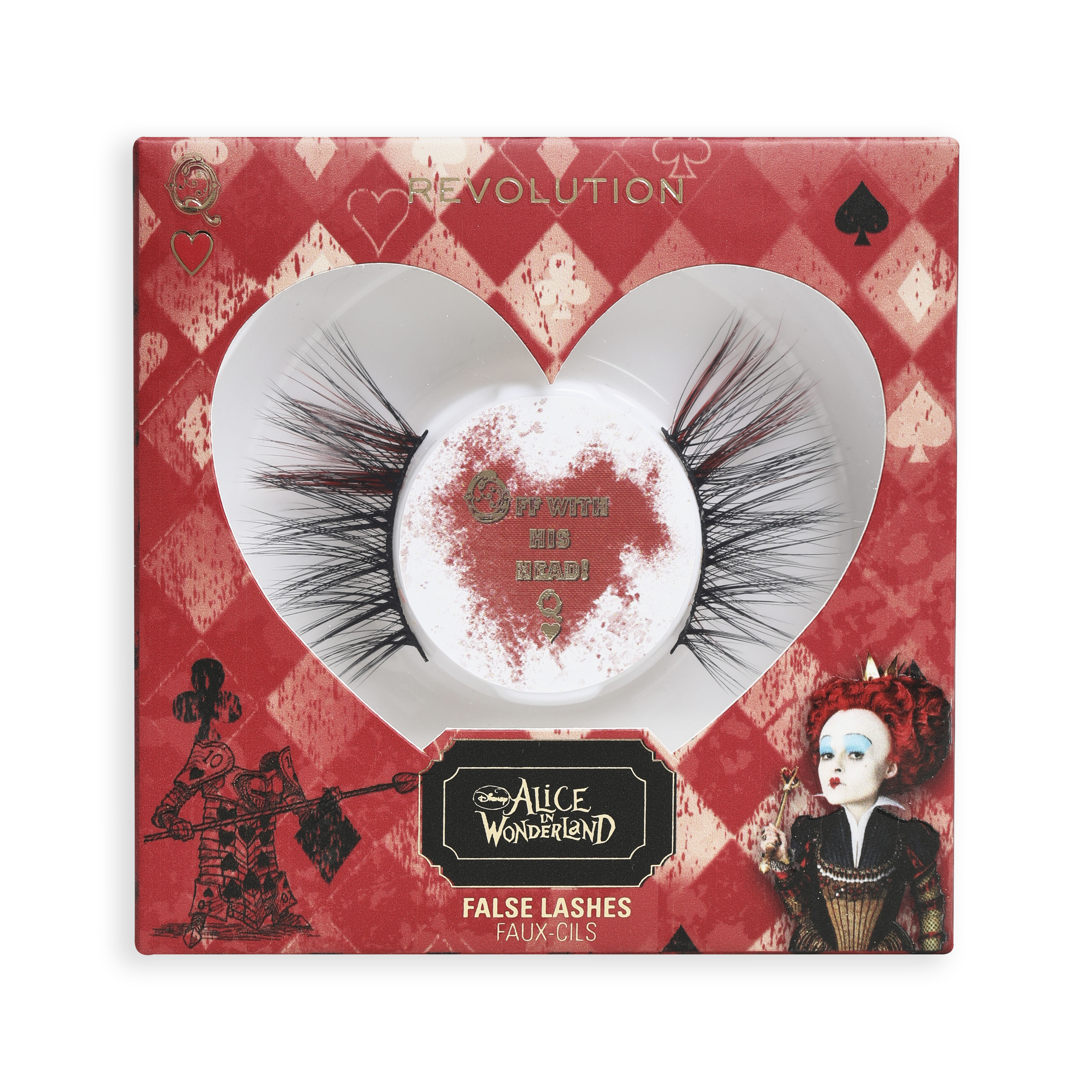Disney’s Alice in Wonderland & Revolution Red Queen False Lashes ...
