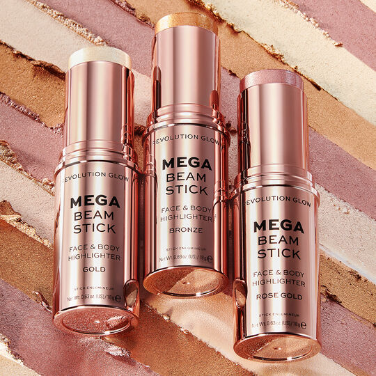 Makeup Revolution Glow Mega Beam Stick Highlighter | Revolution Beauty ...