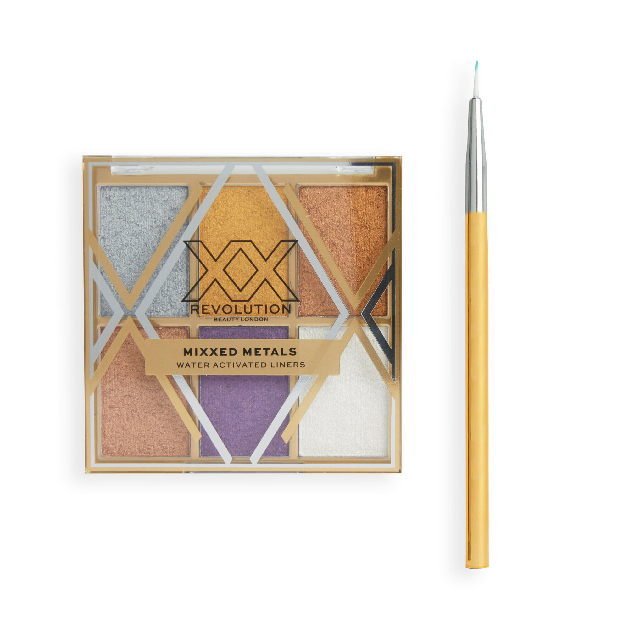 XX Revolution Mixxed Metals Water Eyeliner Palette | Revolution Beauty