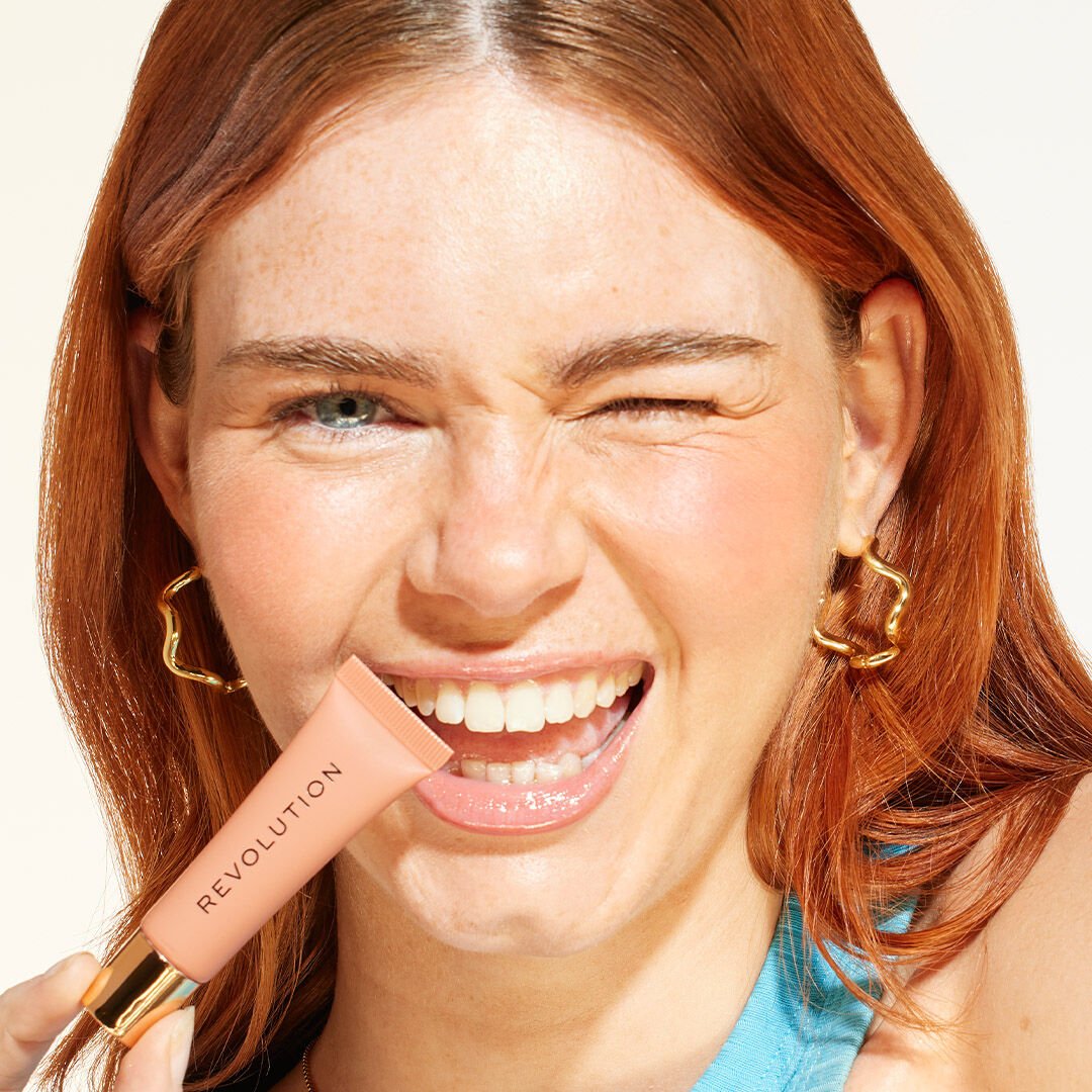Revolution Juicy Peptide Lip Balm Nude Spice | Revolution Beauty