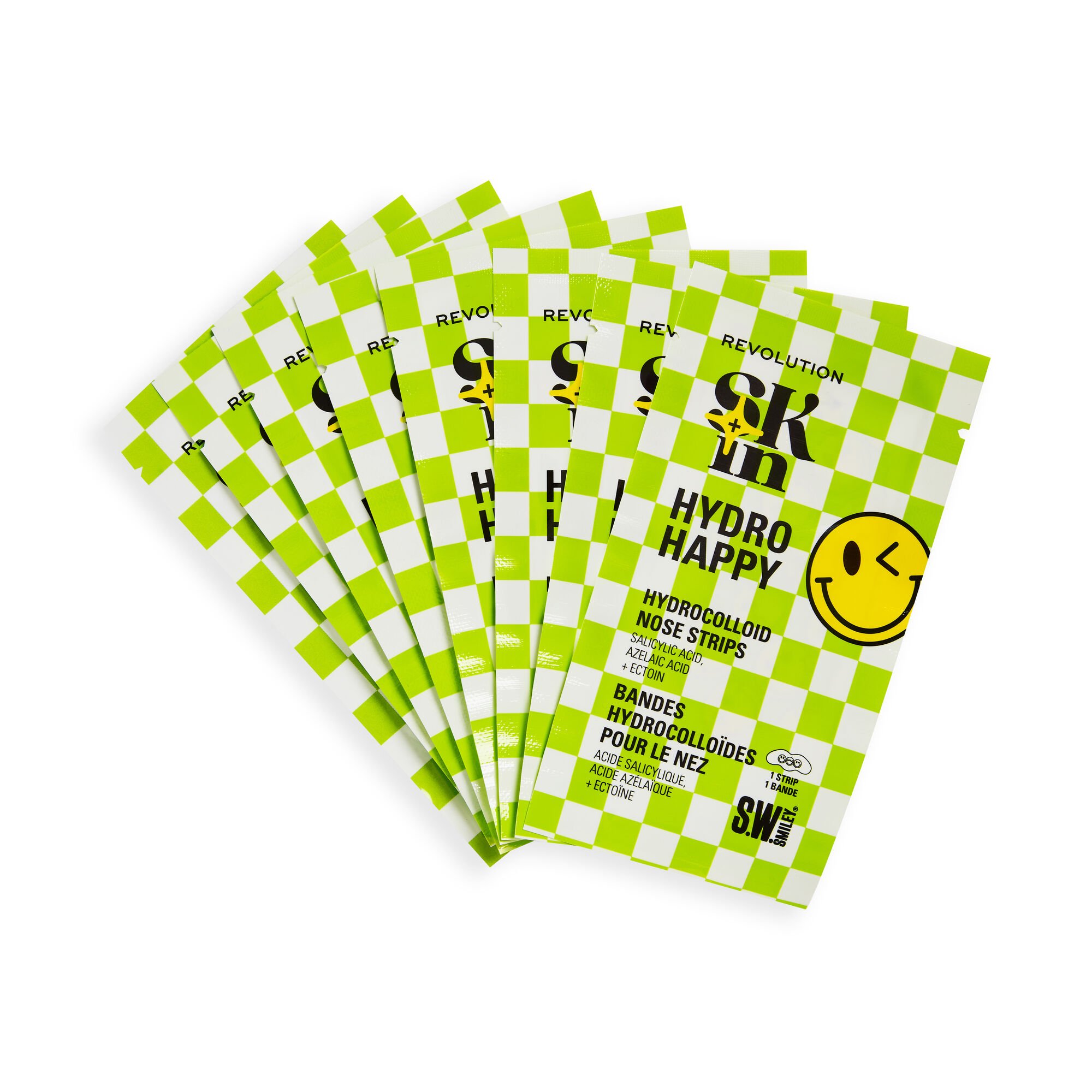 Revolution x S.W.Smiley Hydro Happy Hydrocolloid Nose Strips ...