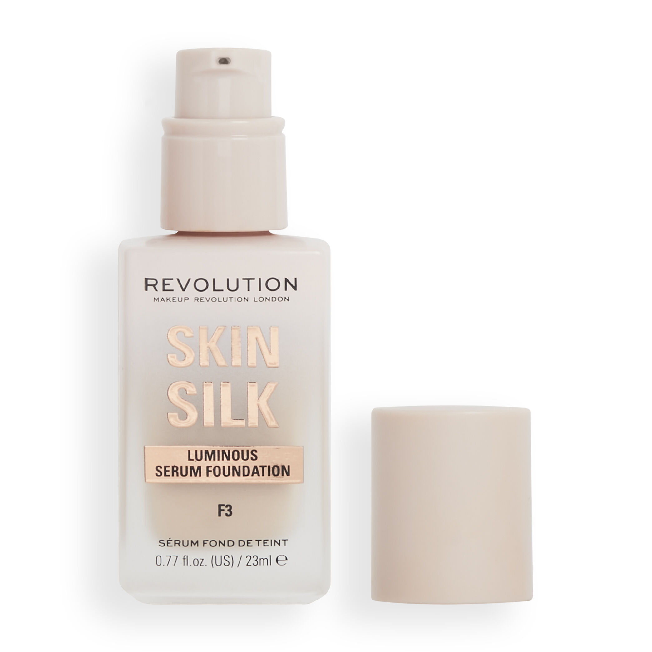 Revolution Skin Silk Serum Foundation F3 | Revolution Beauty