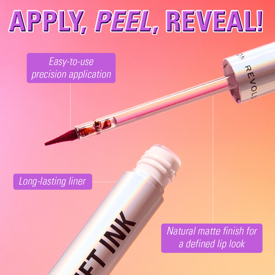 Revolution Lip Shift Ink Peel Off Lipliner Stain | Revolution Beauty