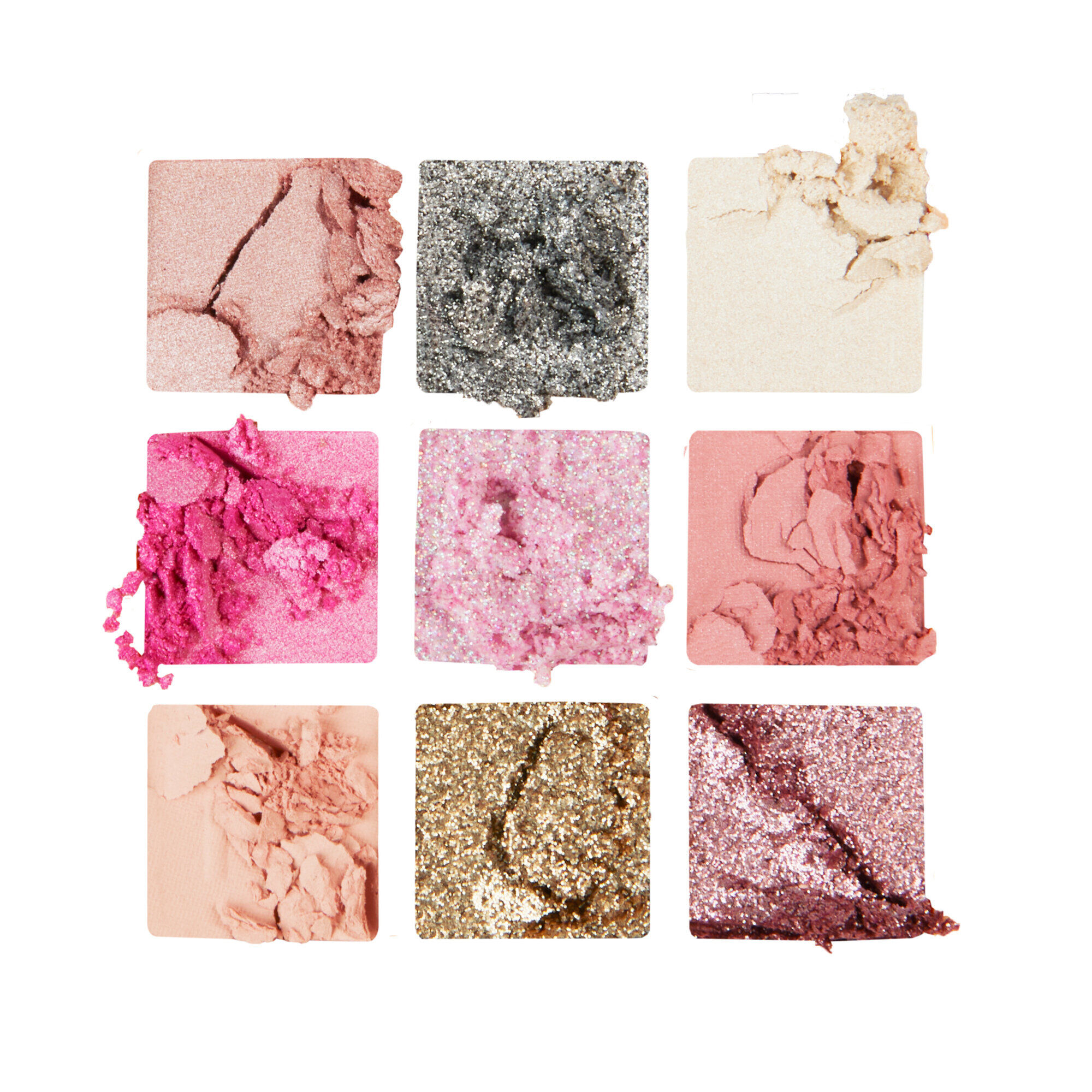 Makeup Revolution Ultimate Lights Eyeshadow Palette Feathered Pinks ...