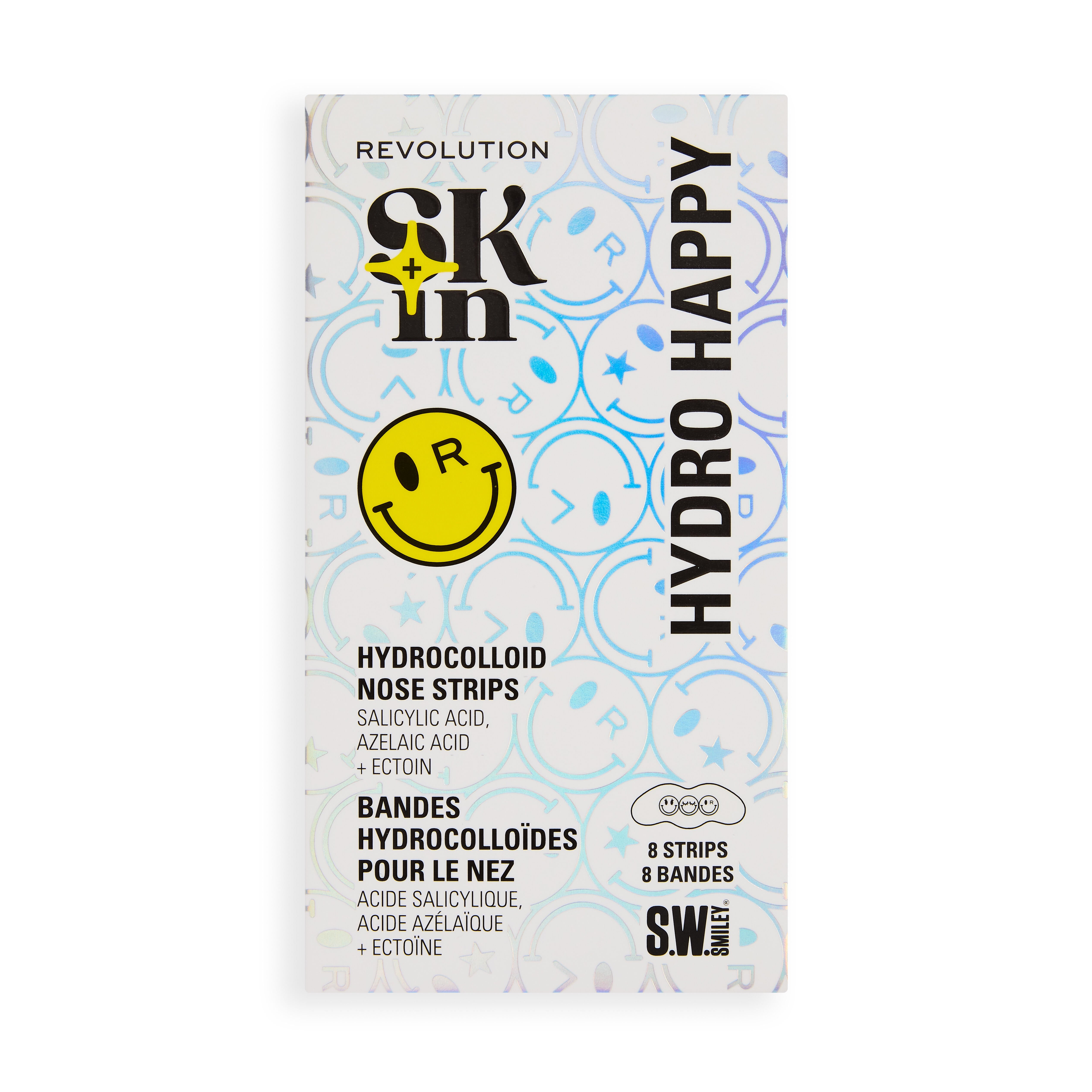 Revolution x S.W.Smiley Hydro Happy Hydrocolloid Nose Strips ...