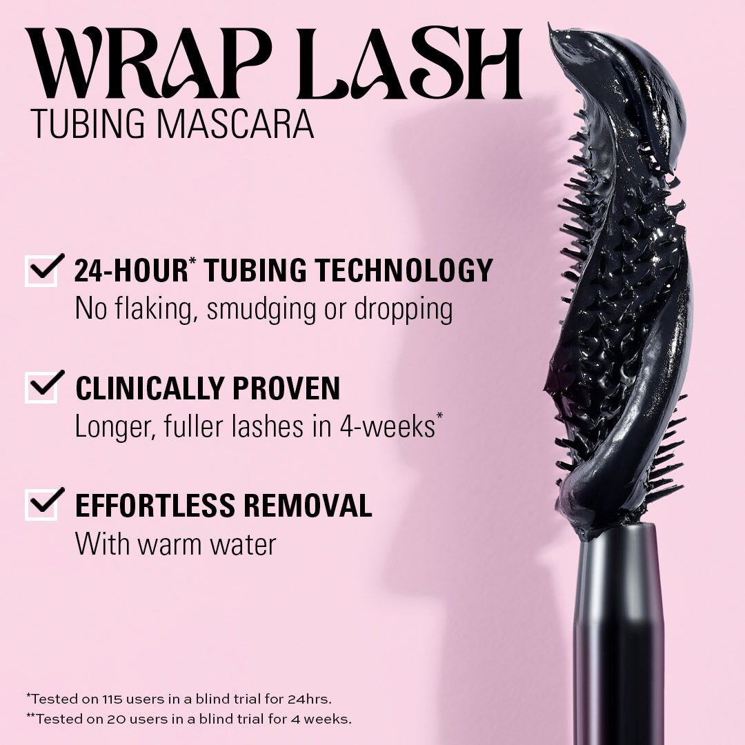 Revolution Wrap Lash Tubing Mascara Black | Revolution Beauty