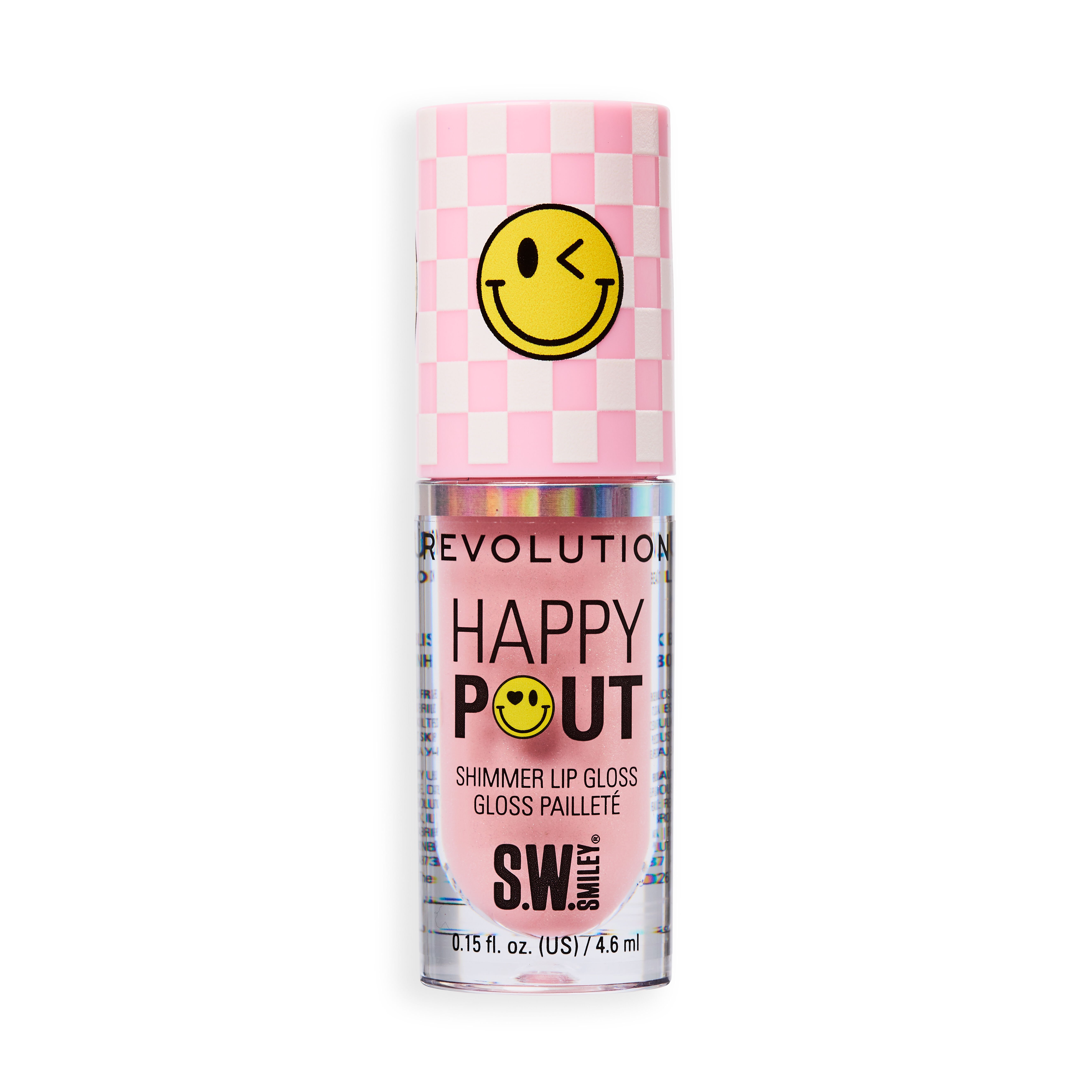 Revolution x S.W.Smiley Happy Pout Lip Gloss Pink Bliss | Revolution Beauty