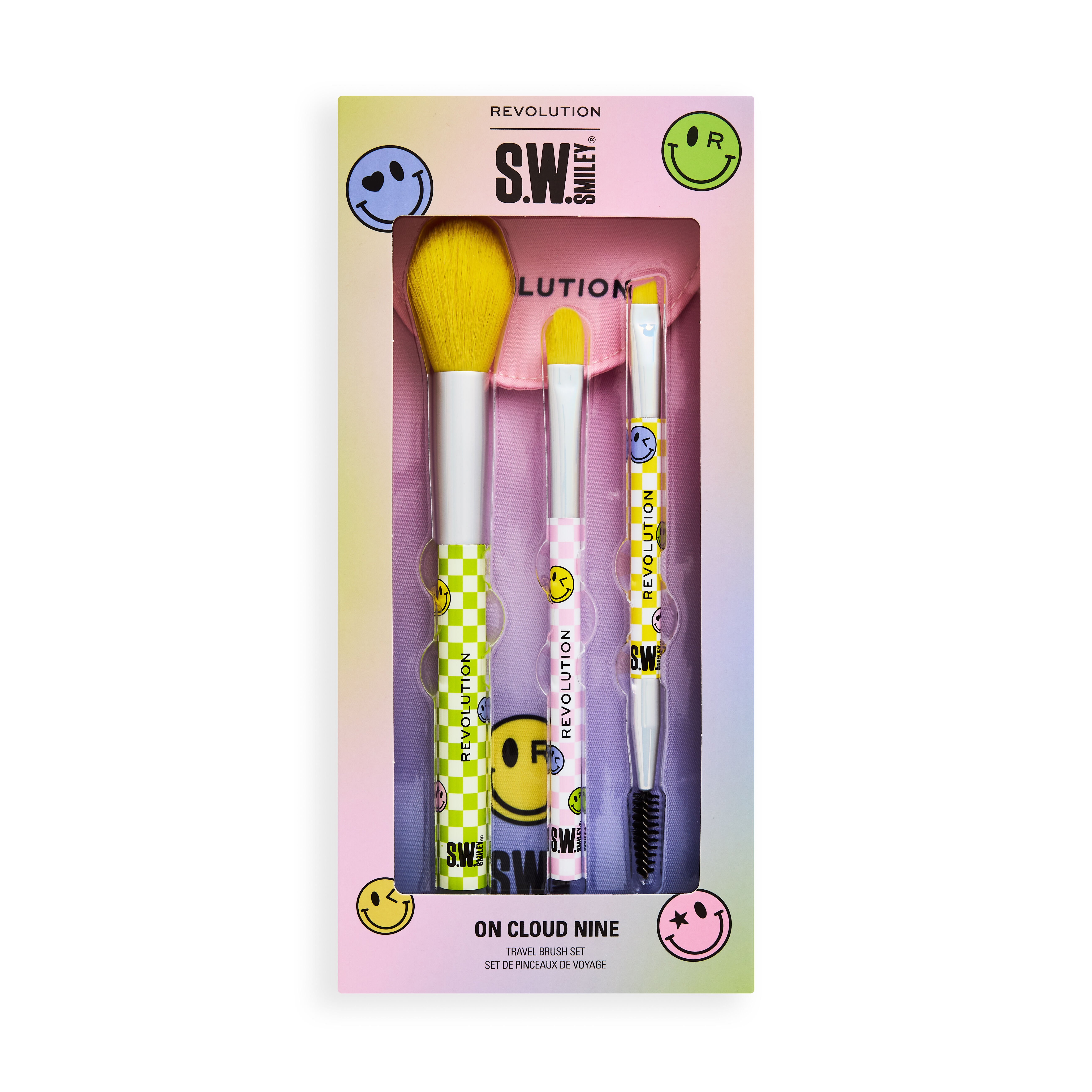 Revolution x S.W.Smiley On Cloud Nine Brush Set | Revolution Beauty
