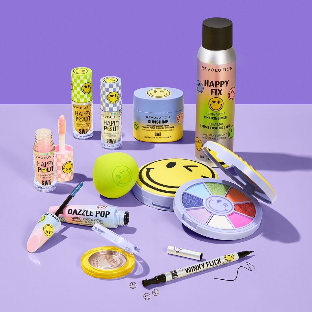 Revolution x S.W.Smiley Superfix Happy Fix Setting Spray | Revolution ...