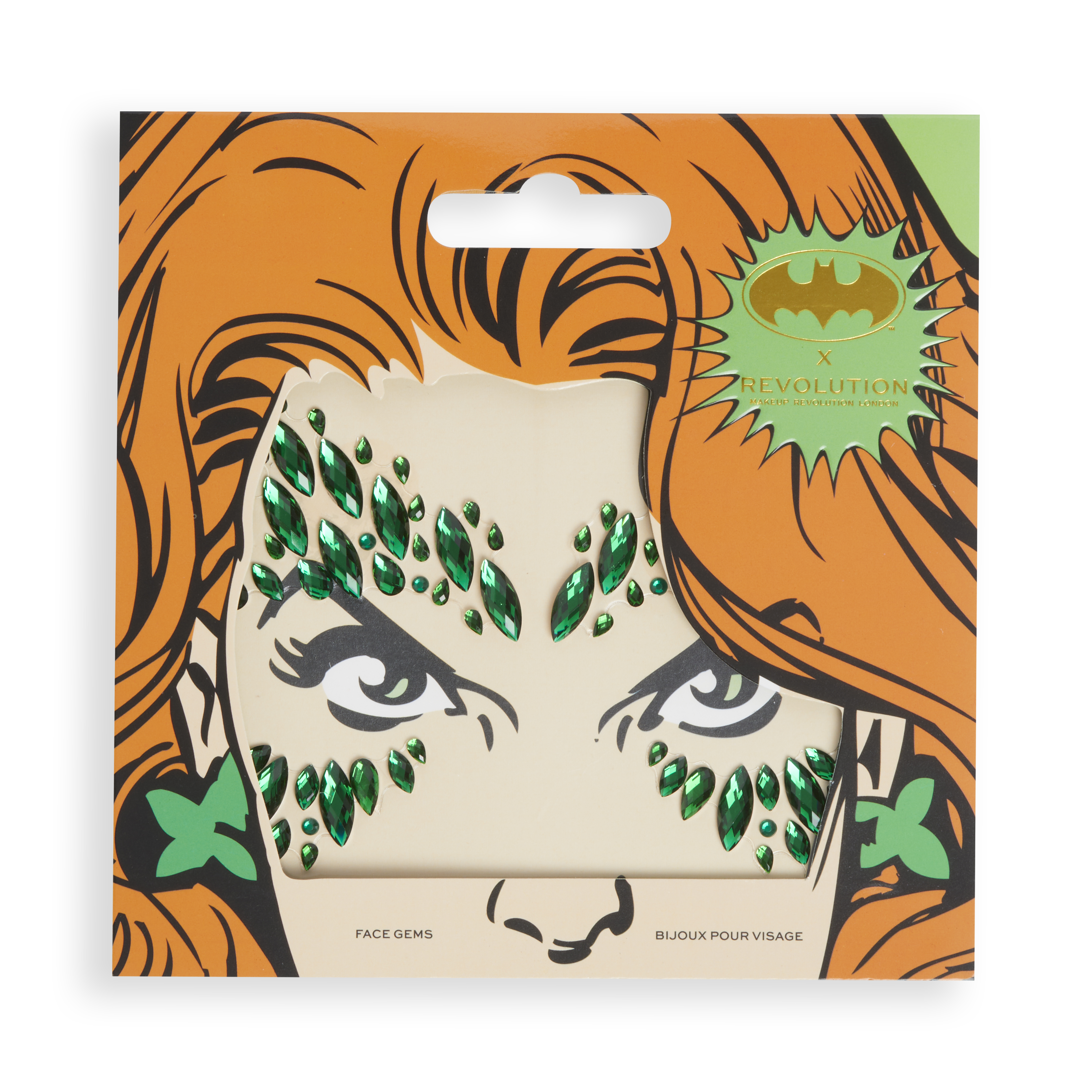 Poison Ivy Eye Mask Tracing Guide